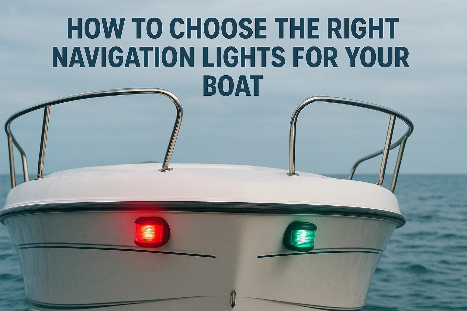 How to Choose the Right Navigation Lights for Your Boat – 4Boats