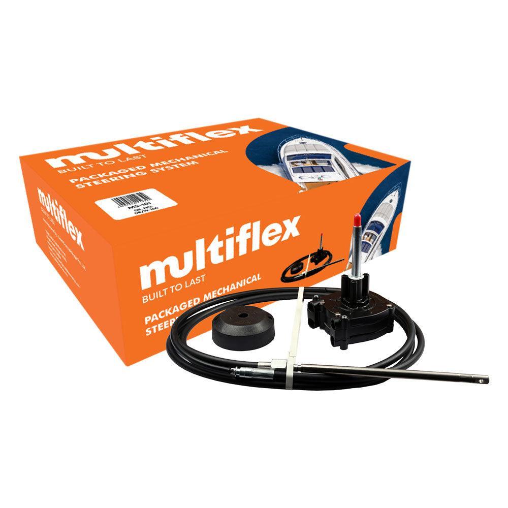 18ft Multiflex Boat Steering Kit Helm Bezel Cable 5.55M Outboard 150HP ...
