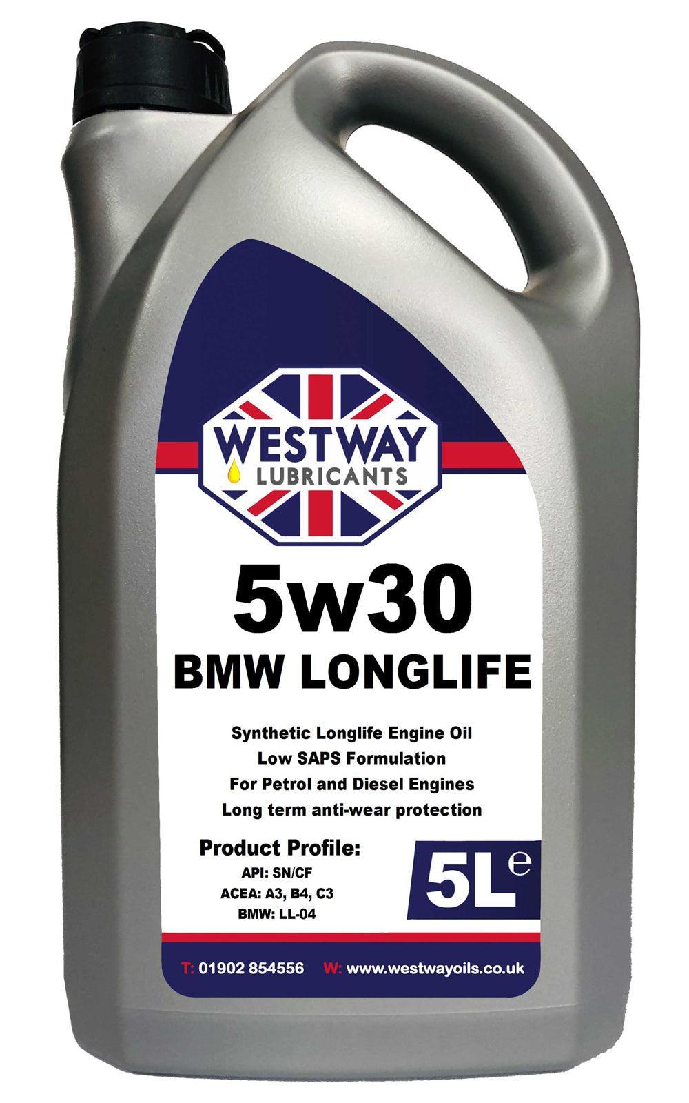 5w30 Fully Synthetic BMW LL-04 C3 Low SAPS Engine Oil#N#– 4Boats