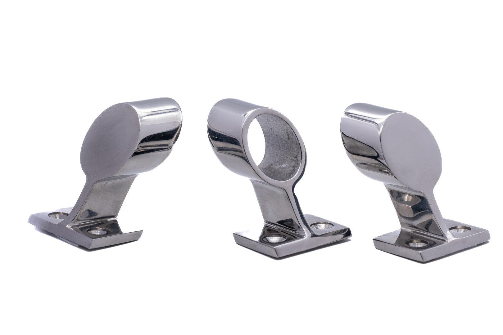 Bimini handrail rail stanchion fitting stainless steel 316 A4 22mm 25m ...