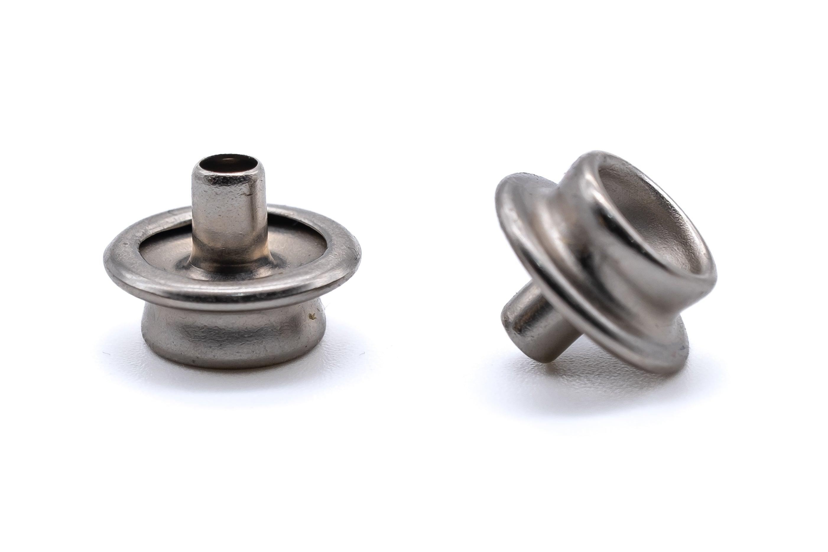 Durable DOT press snap fastener CAP for boat canopy covers brass nickel ...