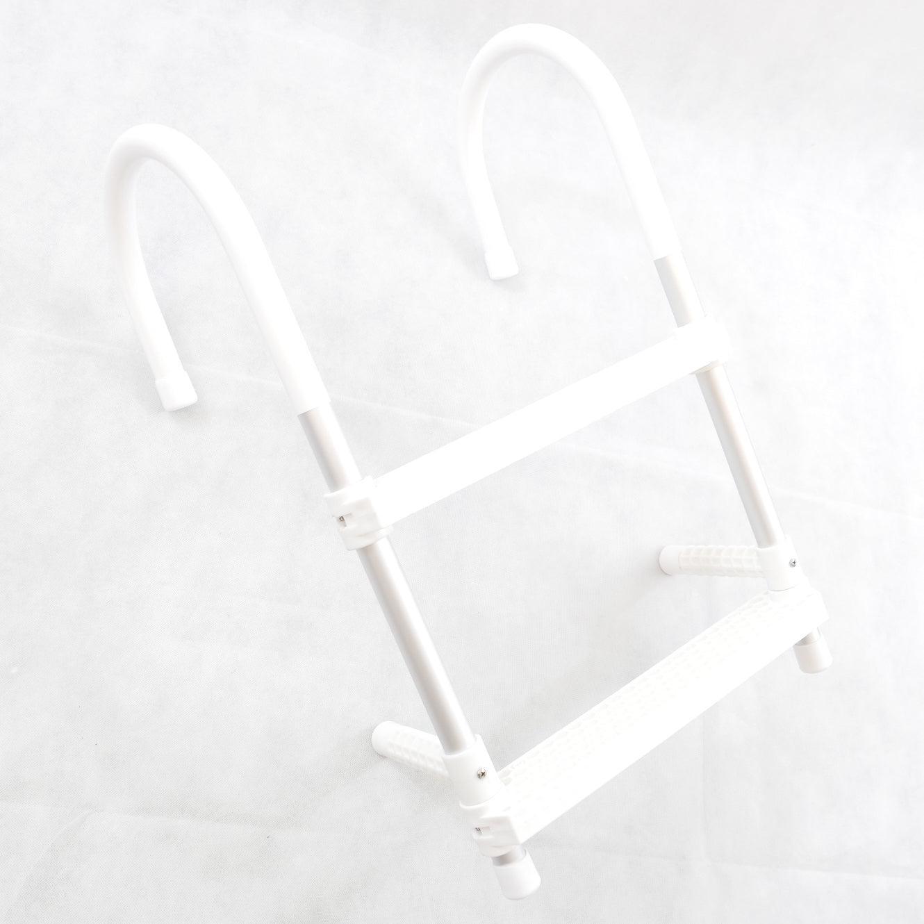 Hook-over Aluminium Boarding ladder, 2 steps – 4Boats