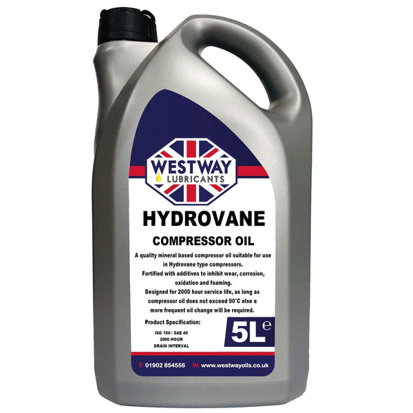 Hydrovane Compressor Oil ISO 150 Rotary Vane Lubricant Fluid 2000 Hour ...