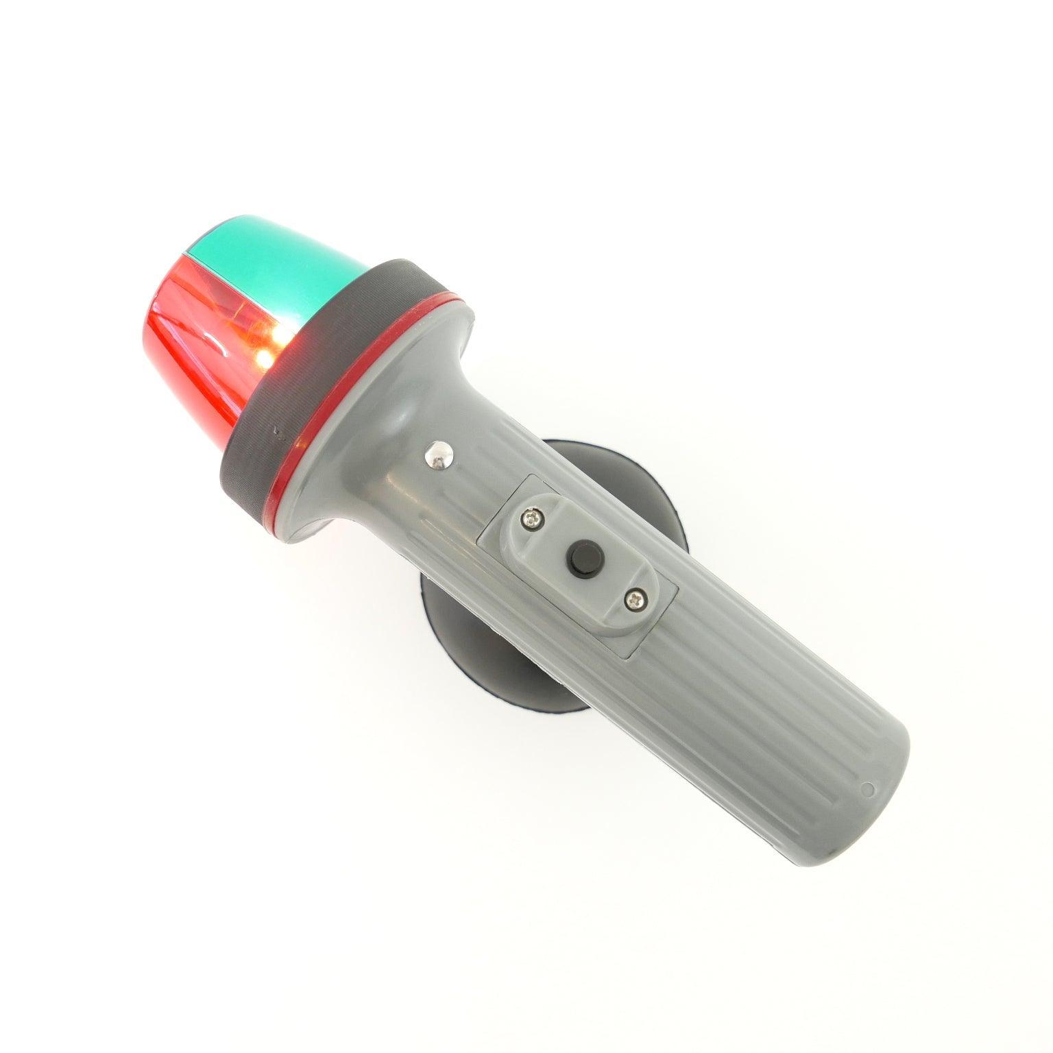 Portable LED Bow (Red/Green) Navigation Light with Suction Cup – 4Boats