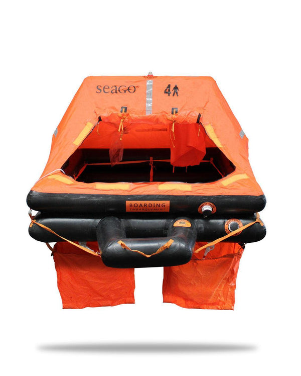 Seago Sea Master 8 Man Canister Liferaft ISO 9650-1 TYPE 1 Offshore &l ...