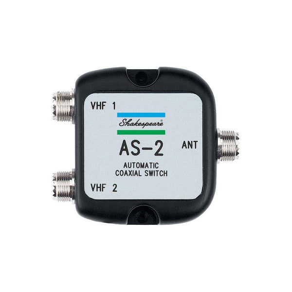 Shakespeare Automatic Antenna switch toggles two radios one Antenna ...