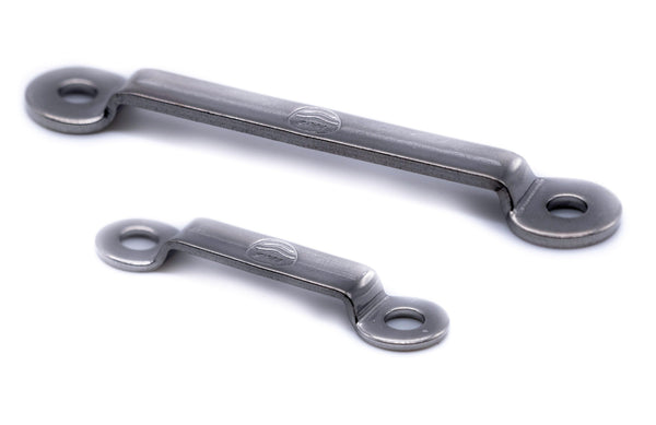 316 Stainless Steel Webbing Bridge Footmans Loop 25mm 50mm Boat ...