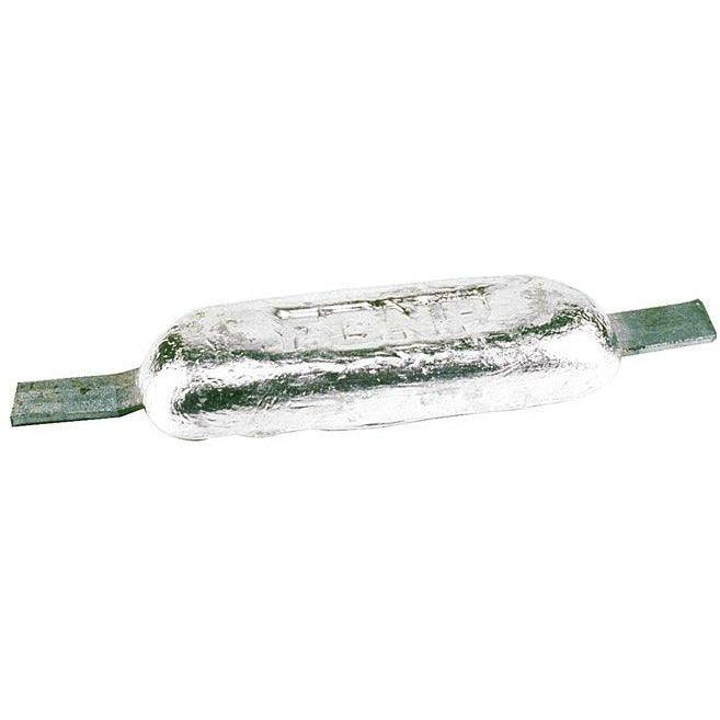 Zinc Alloy Sacrificial Anode 0.60 kg – Saltwater 100×60×20 mm | 4Boats