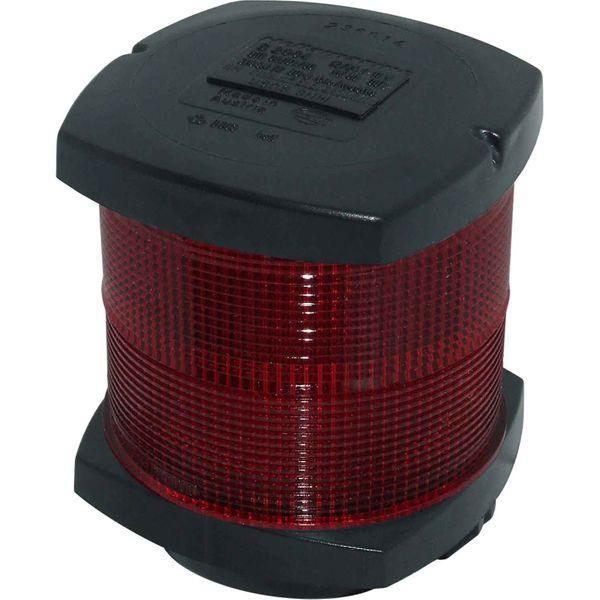 Hella 2984 All-round Red Navigation Light (Black, 12V/25W) | 4Boats
