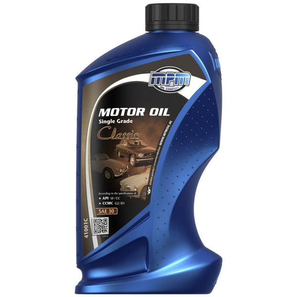 MPM Motor Oil SAE 30 Single Grade Oil Classic - 1 Litre – 4Boats