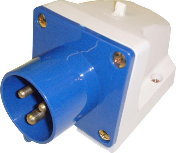 Splashproof 16 A Male Inlet IP44 | Power Inlet | 4Boats