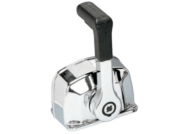 Ultraflex Single Lever Top Mount Engine Control - Chrome – 4Boats
